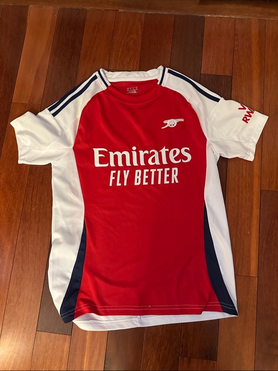 Shirts | Arsenal Emirates Fly Better Red White Soccer Jersey | Poshmark